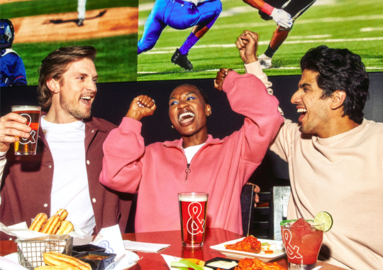 Watch sports games at Dave and Buster's near you