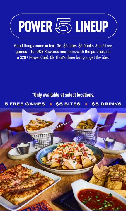 Dave & Buster's | Events - Arcade - Sports Bar and Restaurant