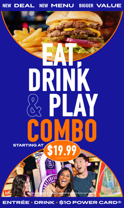 Eat, Drink, Play Combo