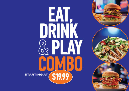 Eat, Drink, Play Combo